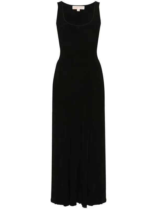 Michael Kors Ribbed Sleeveless Maxi Dress