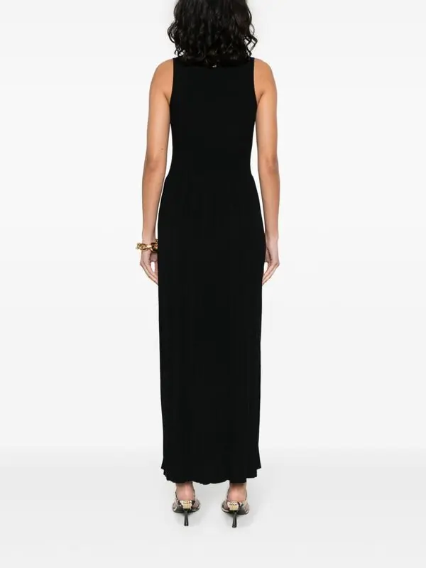 Michael Kors Ribbed Sleeveless Maxi Dress