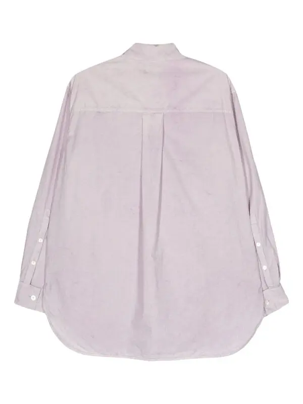 QUIRA Crinkled Cotton Shirt