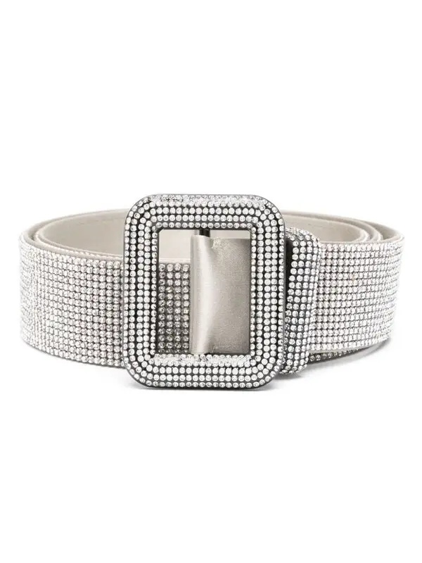 Benedetta Bruzziches Venus Crystal-embellished Belt - Silver