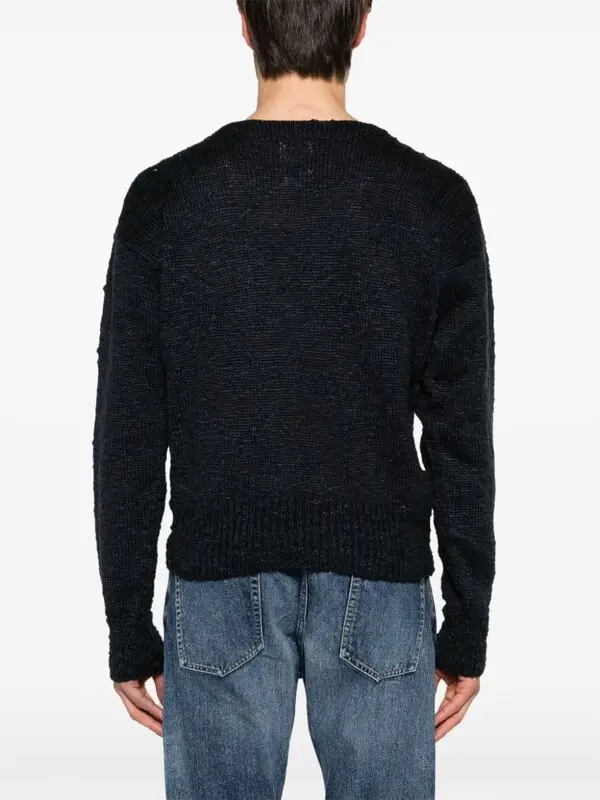 Visvim Intarsia-knit Silk-blend Jumper