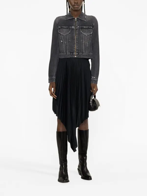 Givenchy Distressed Denim Jacket