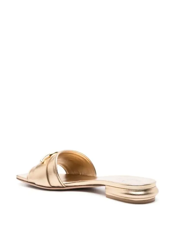 Valentino Garavani Vlogo-signature Leather Slides