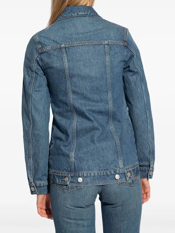 Coperni Wide-collar Denim Jacket