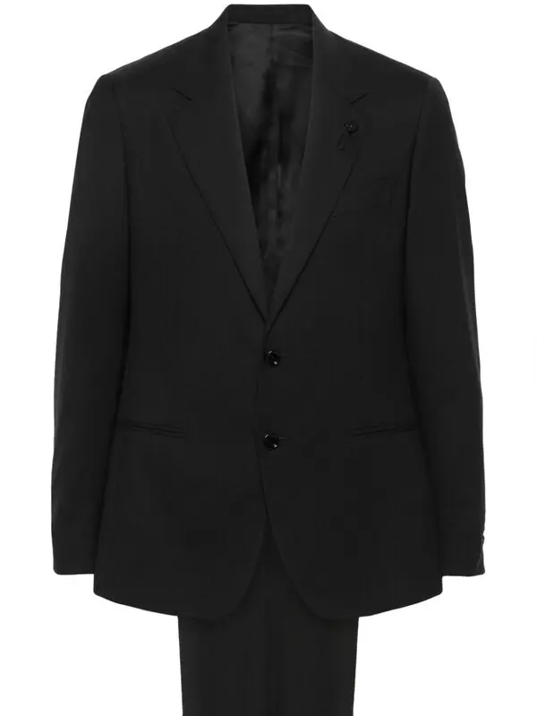 LARDINI Single Breasted Wool Suit