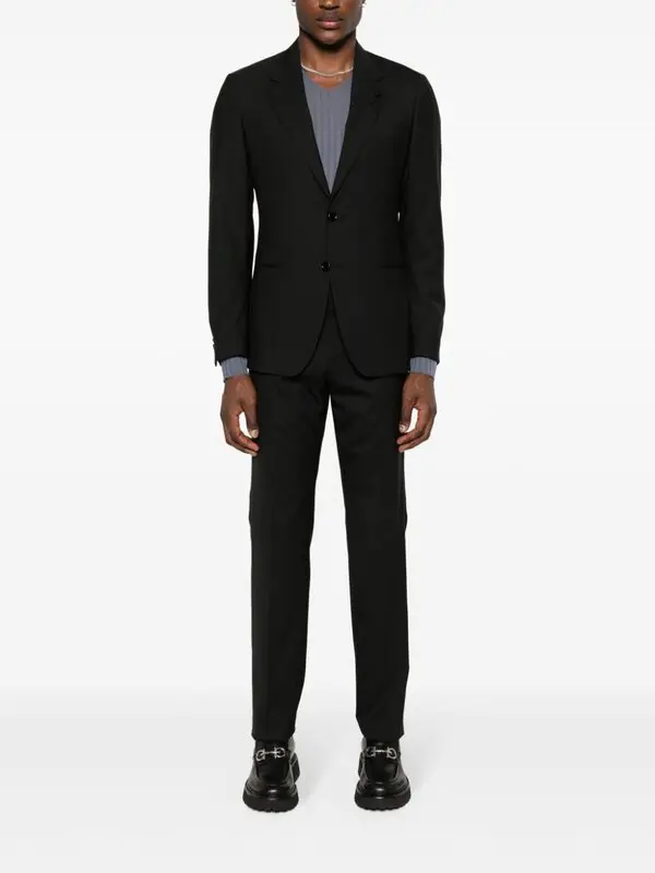 LARDINI Single Breasted Wool Suit