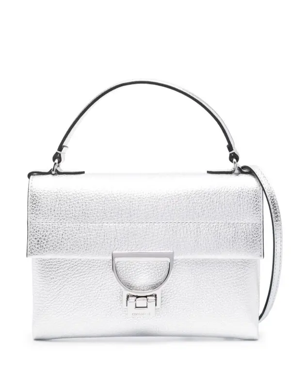 COCCINELLE Mini Arlettis Tote - Silver
