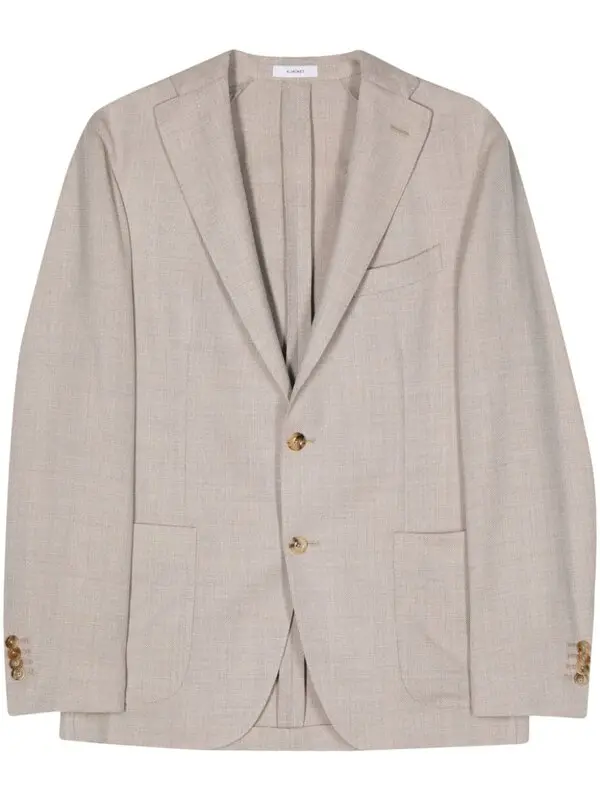 Boglioli Wool Single-breasted Blazer
