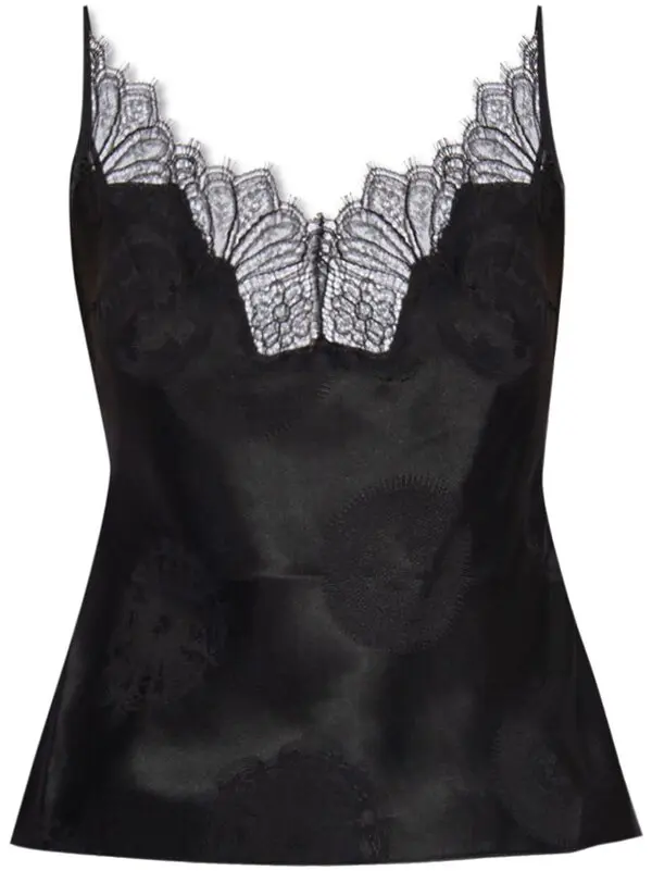 Coperni Lace-trim Tank Top