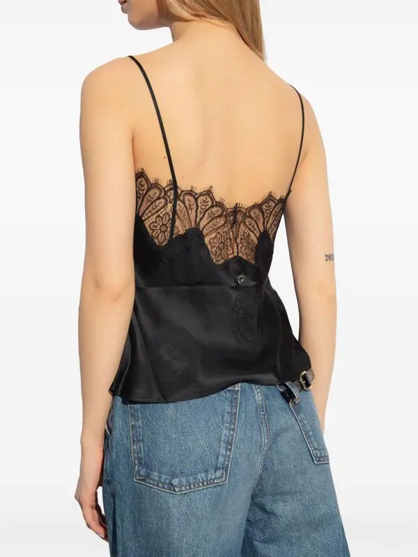 Coperni Lace-trim Tank Top