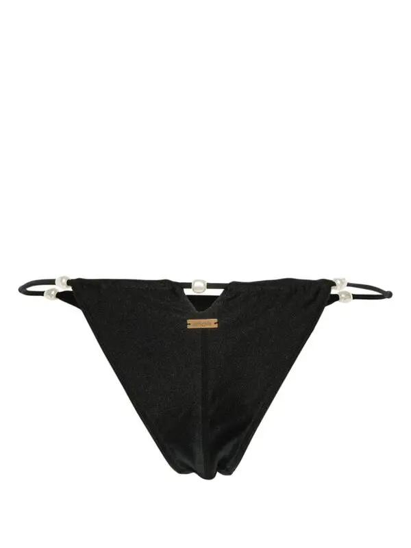 Cult Gaia Anoki Bikini Bottom - Black