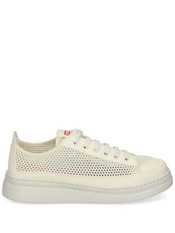 Camper Perforated Lace-up Sneakers - White