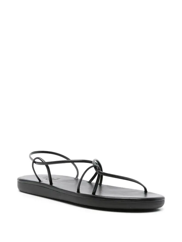 ANCIENT GREEK SANDALS Proorismos Sandals - Black