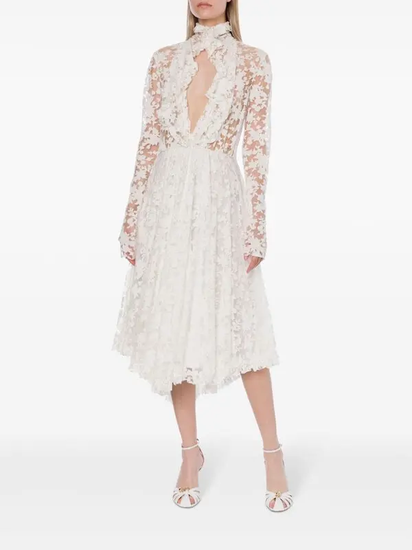 philosophy white lace dress Les Bijoux Philosophy]LB_White Feminine Sleeveless Dress