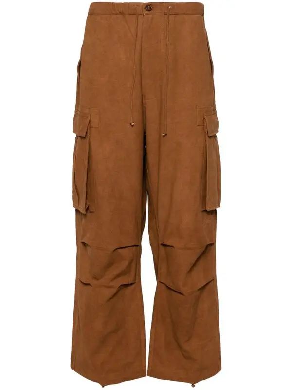 STORY MFG. Organic Cotton Cargo Trousers