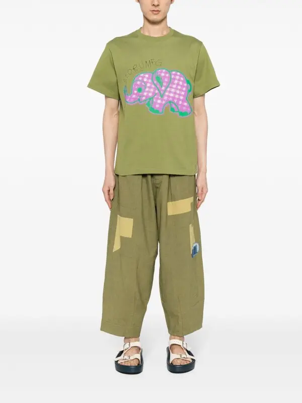 STORY MFG. Panelled Organic Cotton Trousers