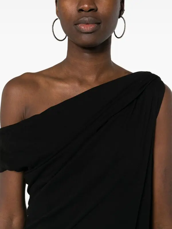 MSGM Draped Cotton Top