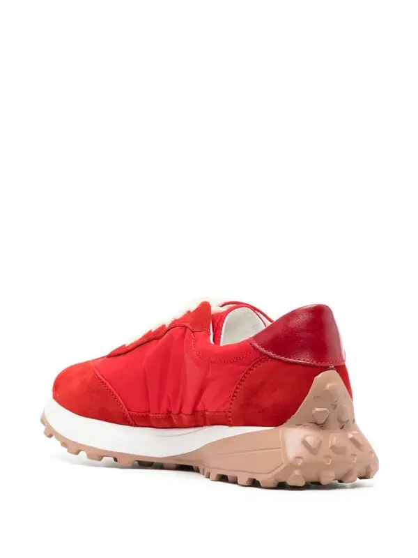 MADISON MAISON Star Suede-trimmed Sneakers