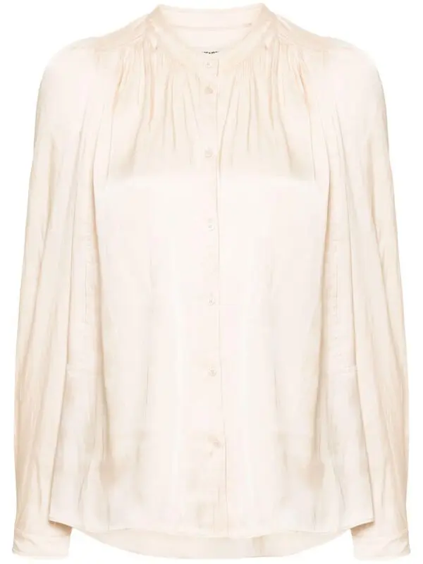 Zadig&Voltaire Tchin Satin-finish Shirt
