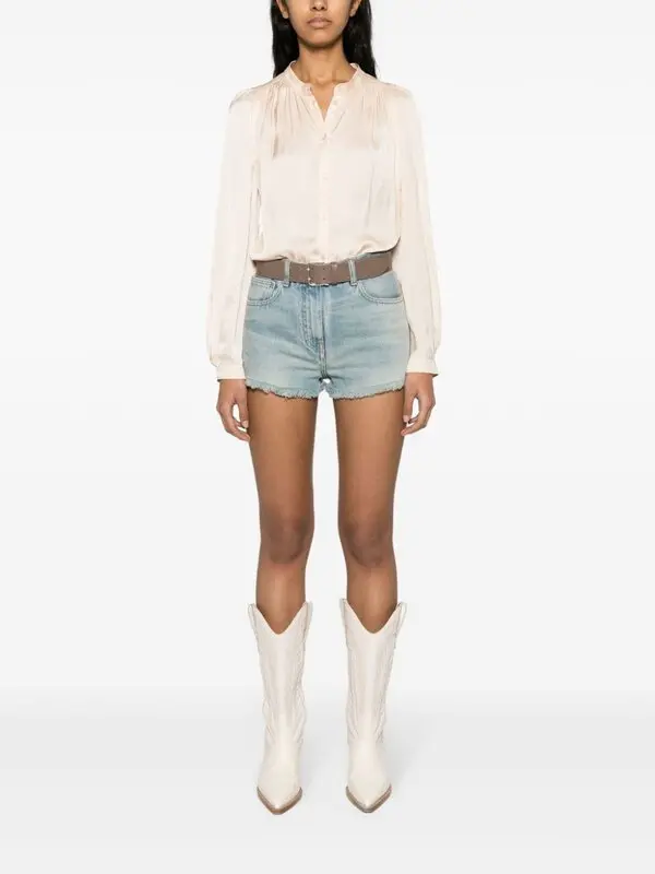 Zadig&Voltaire Tchin Satin-finish Shirt