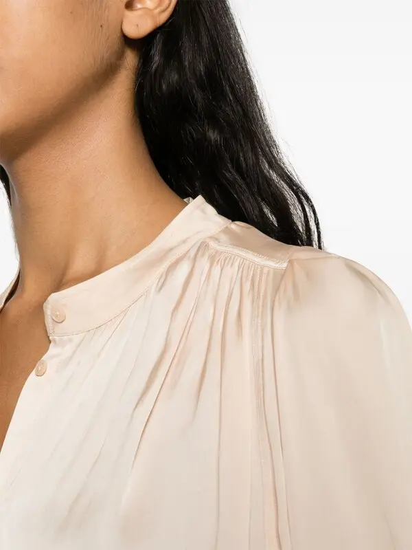 Zadig&Voltaire Tchin Satin-finish Shirt