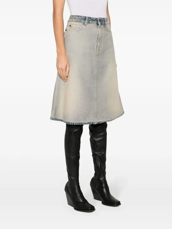 Balenciaga Denim Mini Skirt