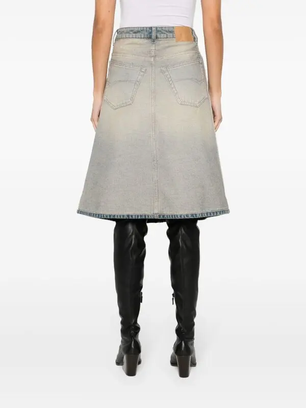 Balenciaga Denim Mini Skirt