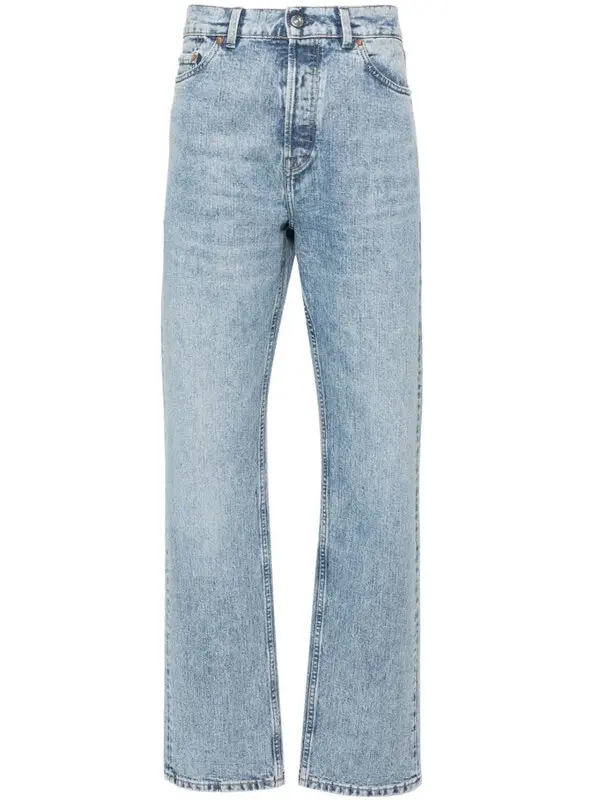 Our Legacy First Cut Mid-rise Jeans - Blue