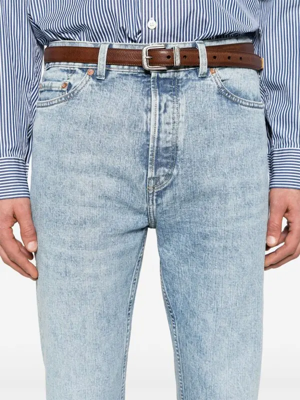Our Legacy First Cut Mid-rise Jeans - Blue