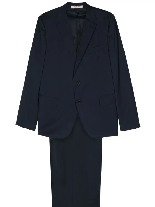 Valentino Garavani Mini-check Single-breasted Suit
