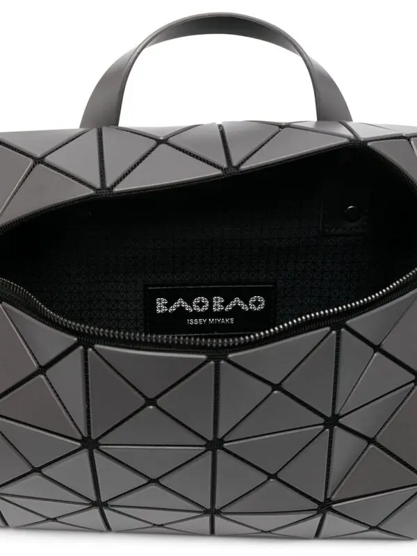 Issey Miyake Geometric Panelled Backpack - Grey | Editorialist display picture 3