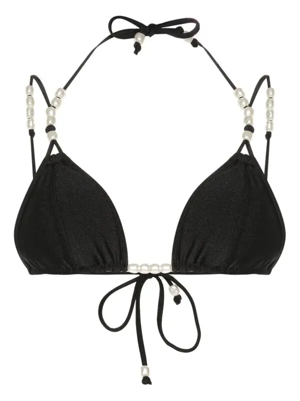 Cult Gaia Anoki Bikini Top - Black