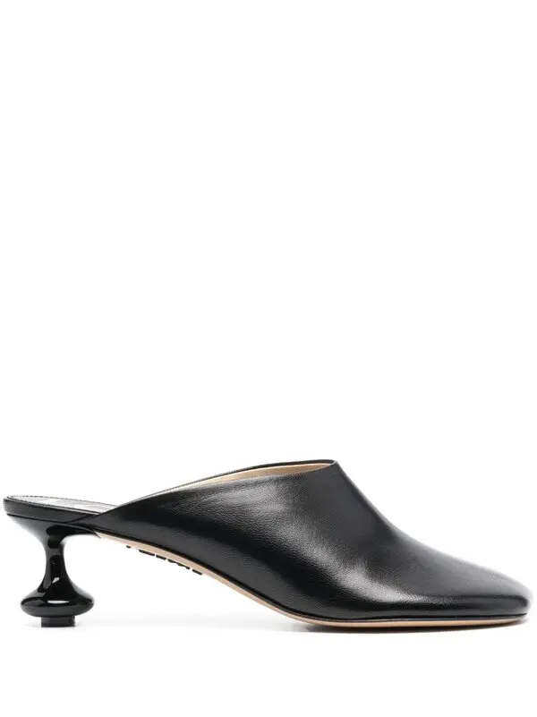 Loewe 45mm Toy-heel Leather Mules