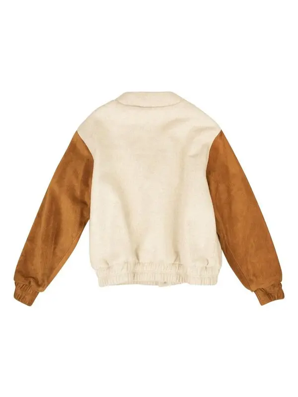 Rhude Suede Bomber Jacket
