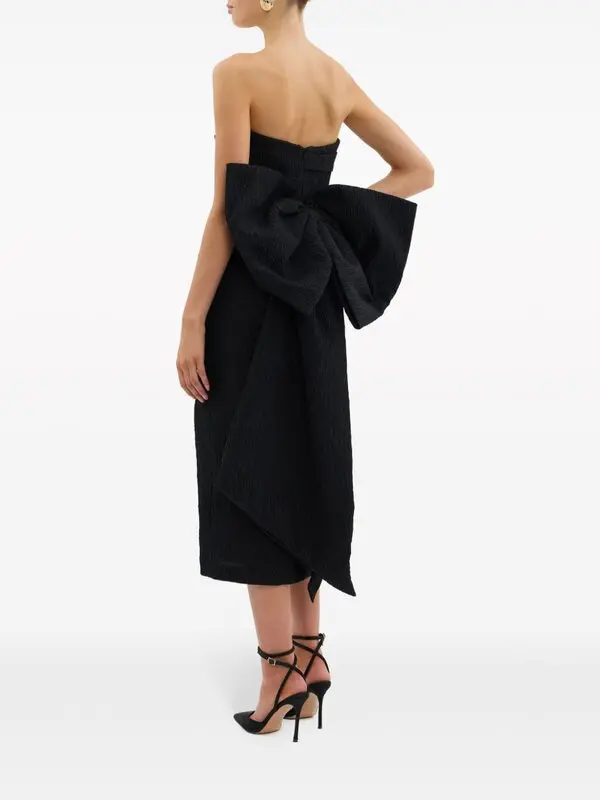 Rebecca Vallance Helene Strapless Midi Dress