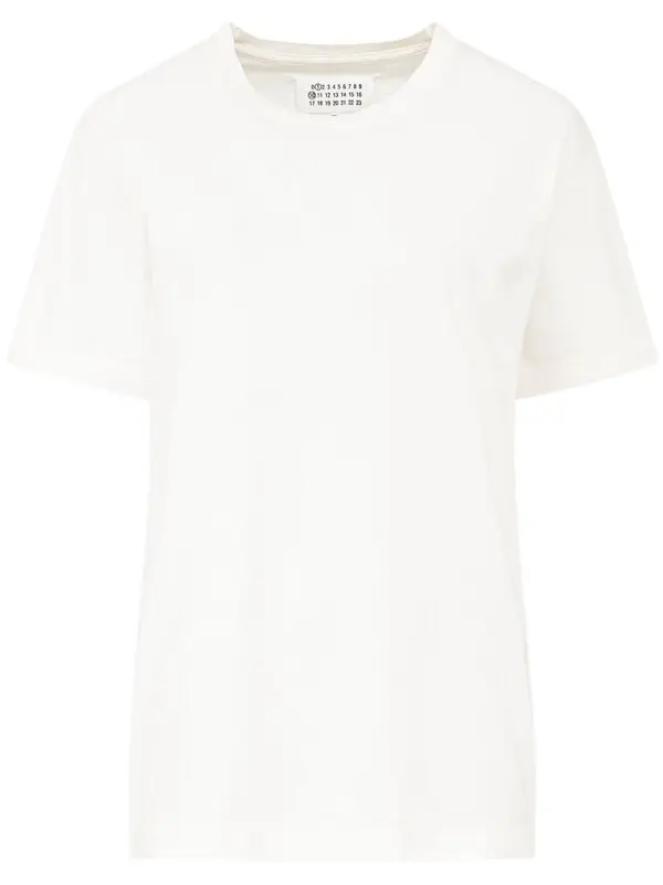 MAISON MARGIELA Reverse Logo T-shirt - Neutrals