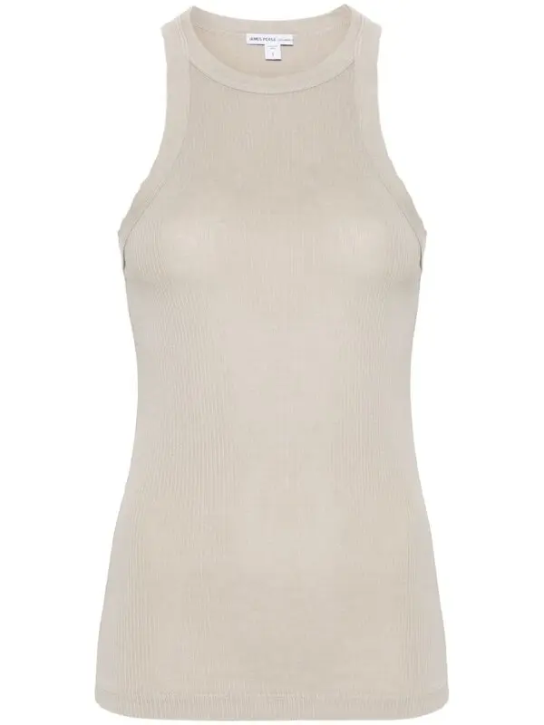JAMES PERSE Fine-ribbed Tank Top