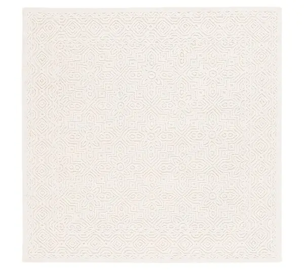 SAFAVIEH Textural Collection Txt101 8' X 8' Square Rug B Y Valerie - One-color