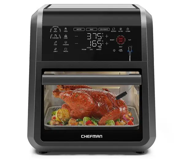 CHEFMAN Exactemp Multifunctional Digital Air Fr Yer - One-color