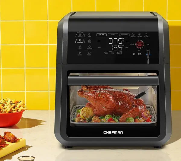 CHEFMAN Exactemp Multifunctional Digital Air Fr Yer