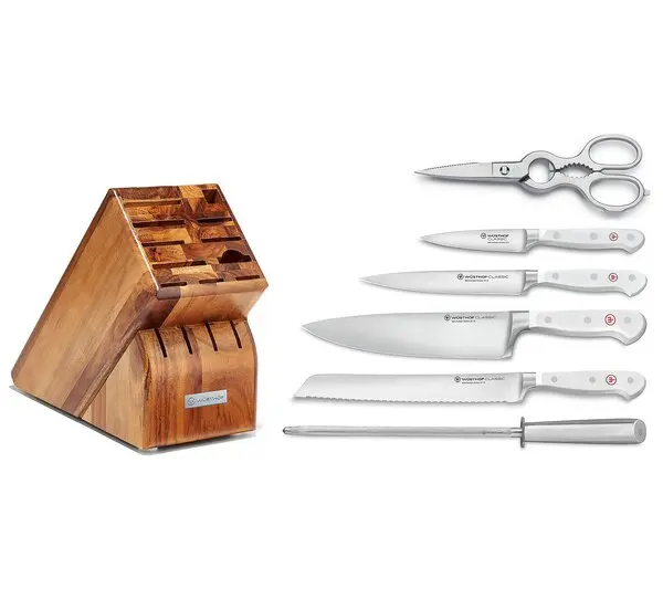 WUSTHOF 7pc Classic Knife Block Set