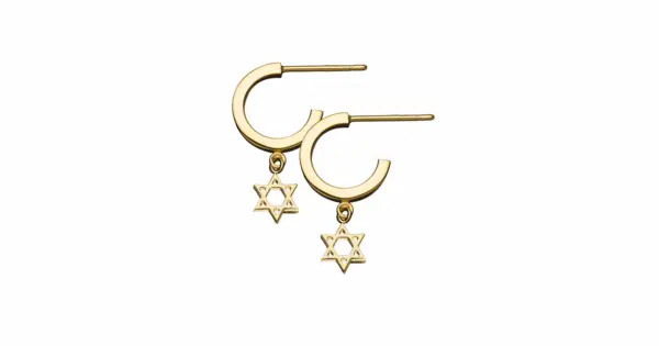 Jennifer Zeuner Jewelry Davida Huggies Earrings - One-color