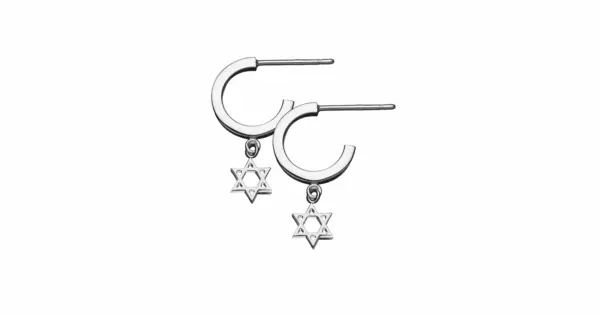 Jennifer Zeuner Jewelry Davida Huggies Earrings - One-color