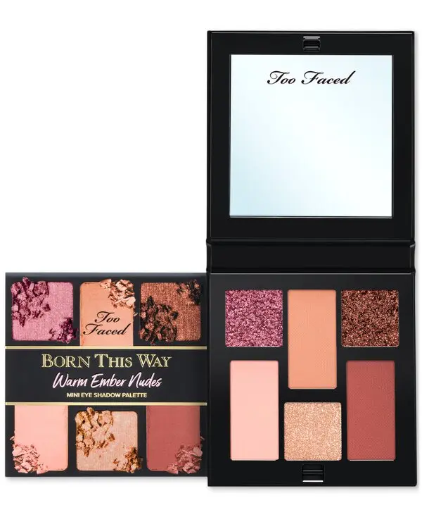 TOO FACED Born This Way Warm-tone Mini Neutral Eye Shadow Palette - No Color