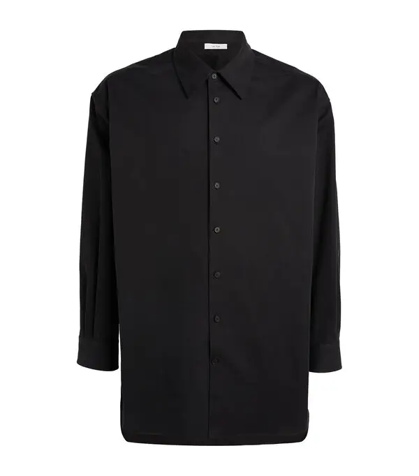 THE ROW Lukre Cotton-cashmere Blend Shirt