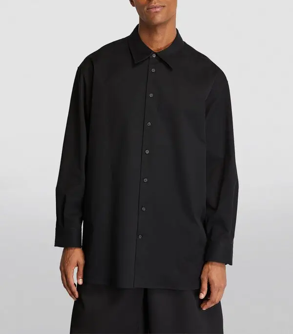 THE ROW Lukre Cotton-cashmere Blend Shirt