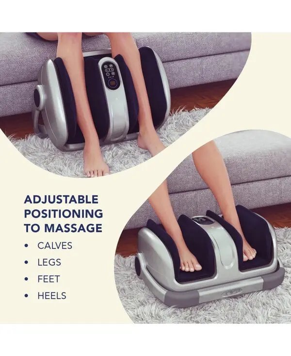 MIKO Shiatsu Foot - Silver-tone