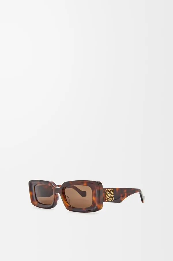 Loewe Rectangular Sunglasses - Havana