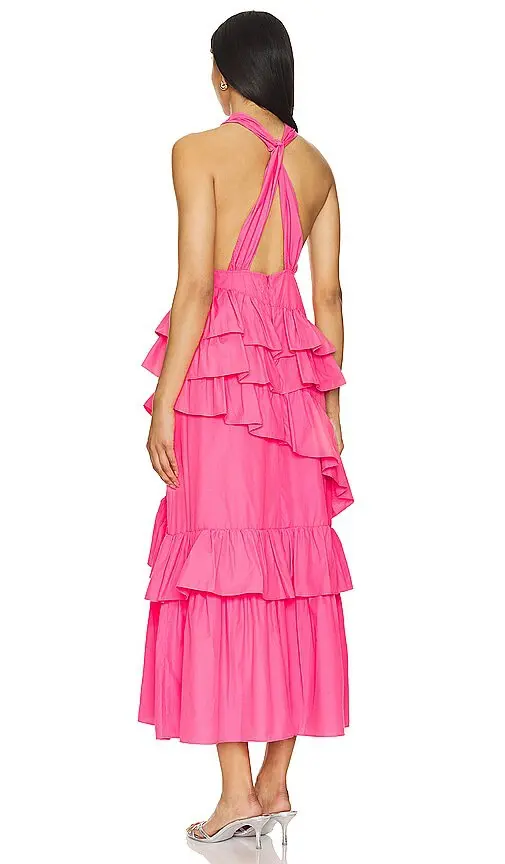 Sundress Suzette Dress In Neon Pink - 64% Off | Editorialist