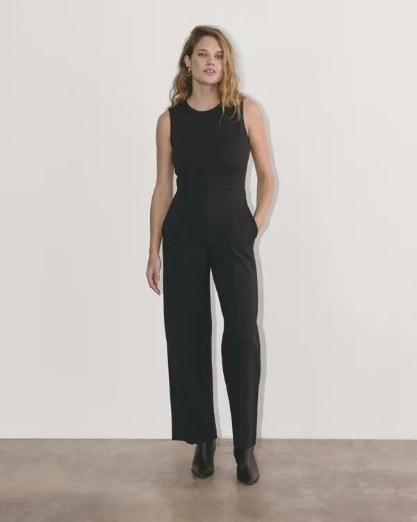 Everlane Dream Jumpsuit - Black